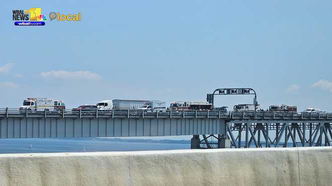 Chesapeake Bay Bridge crash shuts westbound span