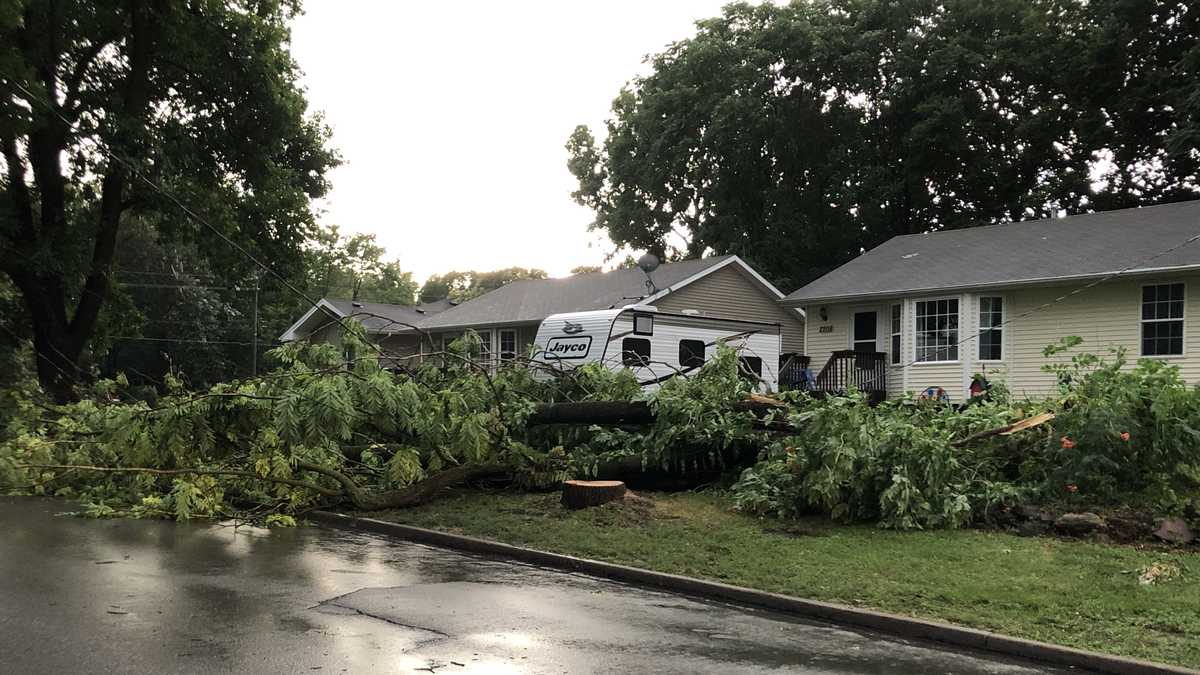 PHOTOS: Severe thunderstorms leaves damage across the metro