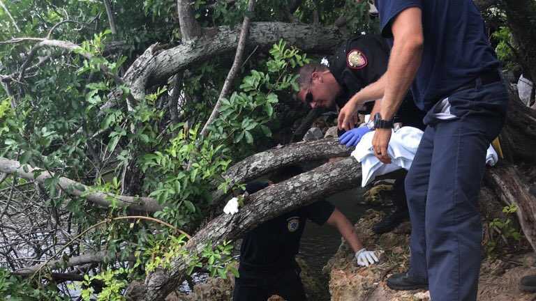Brevard County firefighters rescue man trapped in rock crevice Brevard County firefighters rescue man trapped in rock crevice