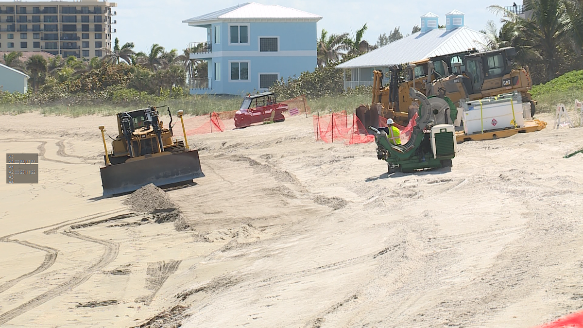 $11 million Shore Protection Project underway in Fort Pierce, Florida