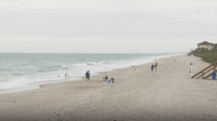 Families visiting Brevard County spend Black Friday at beaches