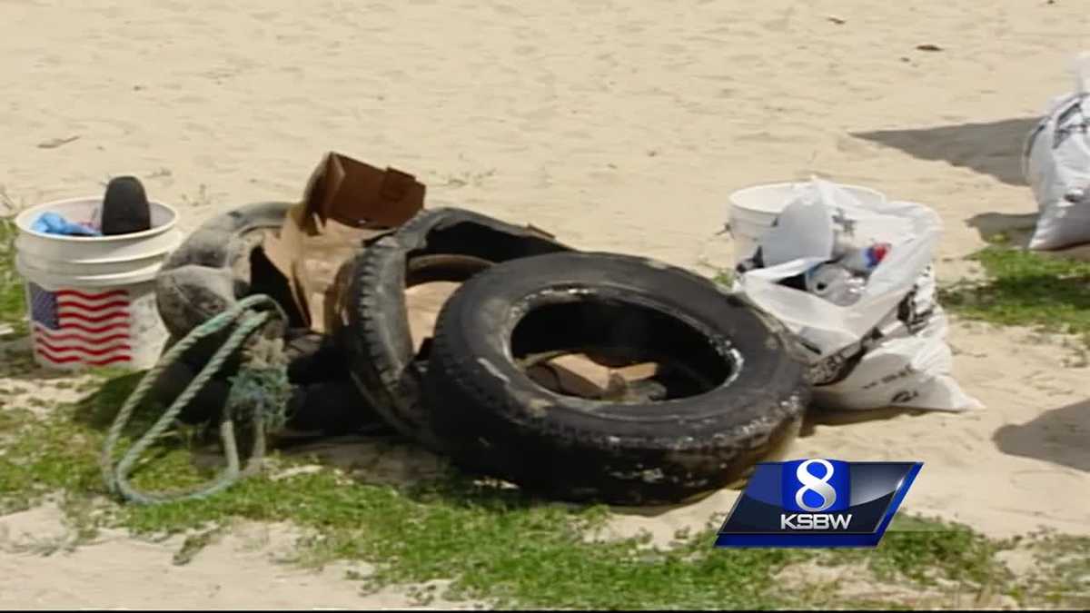 1,000 pounds of trash collected from Central Coast beaches