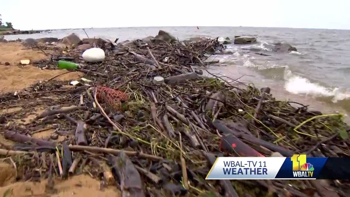 Swimming banned at Sandy Point State Park due to storm debris