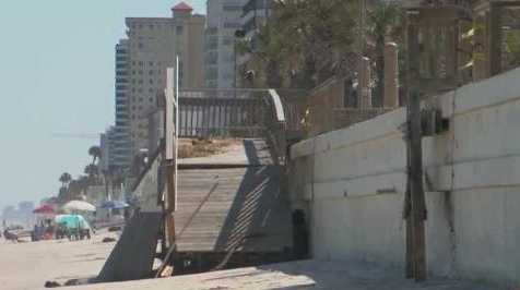Volusia County beach visitors advised to use caution