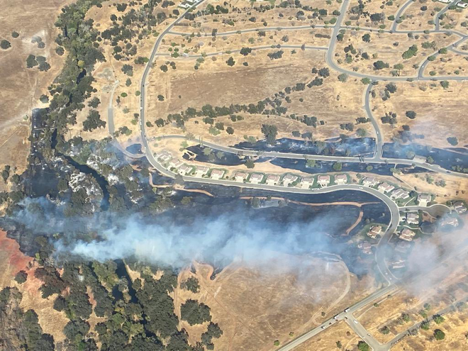 Beale Air Force Base residents can return home as crews contain fire