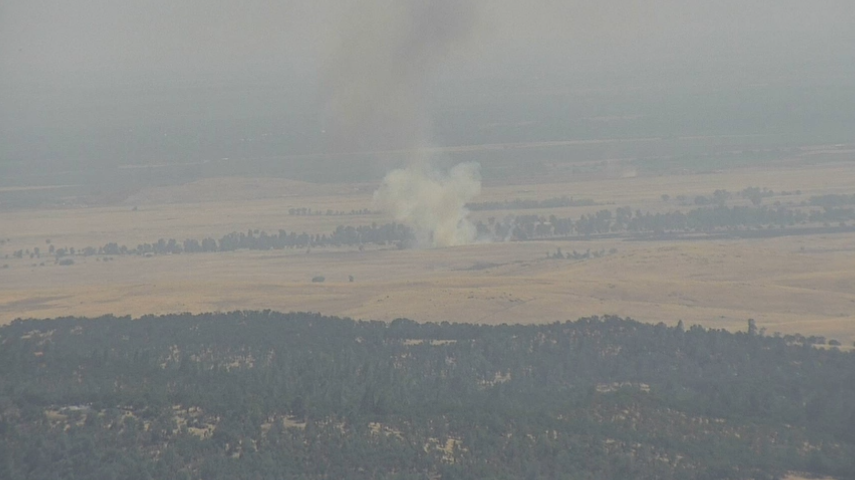 3 injured while battling grass fire on Beale AFB