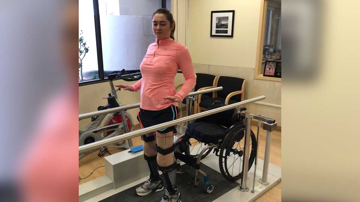She lost her legs in a terror attack. Now, she's competing in the ...