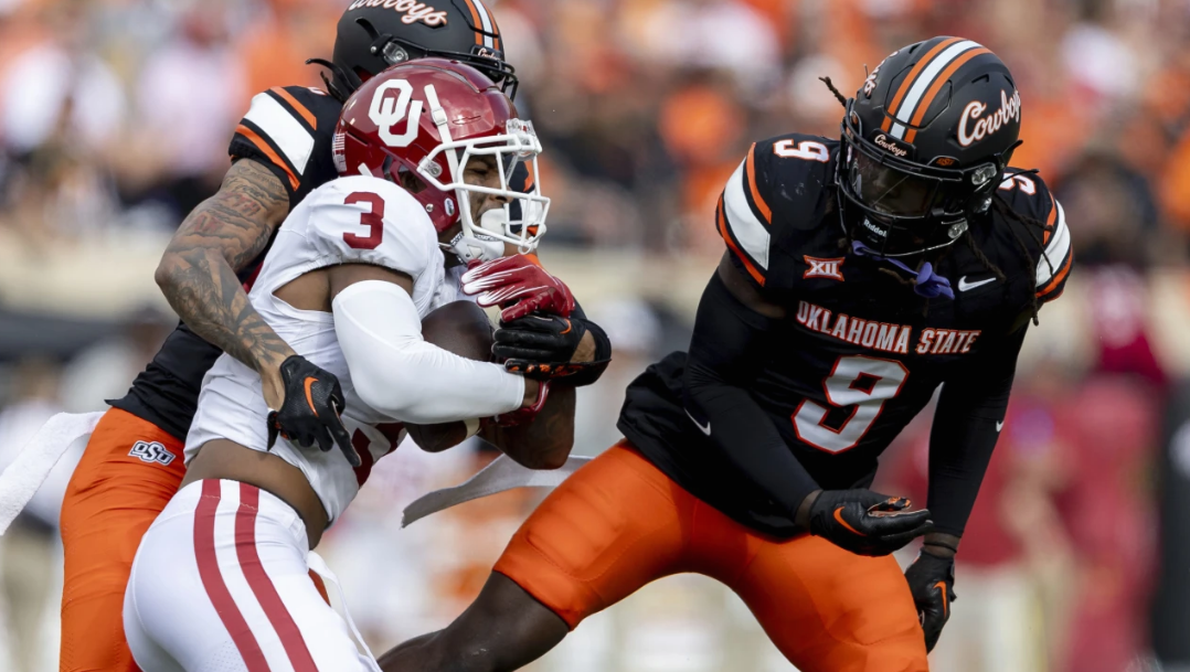 Oklahoma State tops No. 10 Oklahoma 27-24