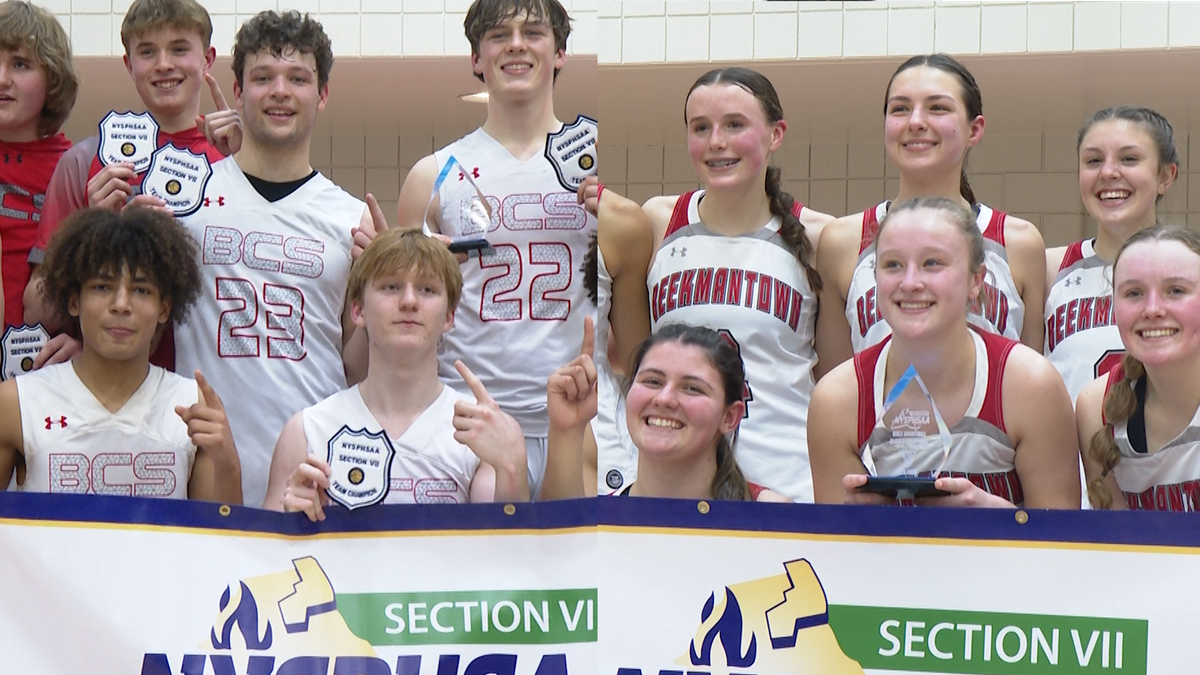 Beekmantown high school boys and girls basketball teams win sectional ...