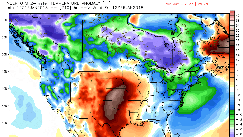 Major temperature change coming!