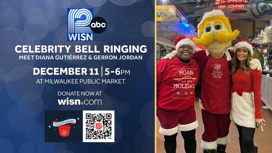 12 News anchors to ring bells for Milwaukee Salvation Army event