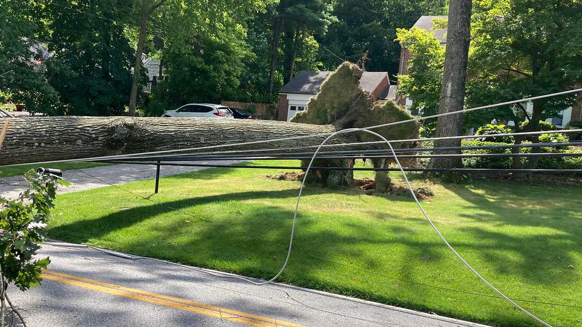 Thousands without power after storms, BGE works to fix outages