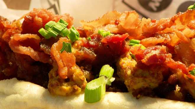 Omaha College World Series menu for Charles Schwab Field