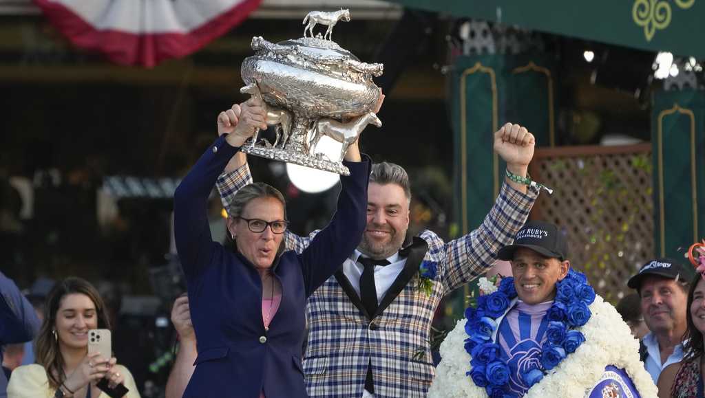 Arcangelo wins Belmont Stakes to make Jen Antonucci 1st female trainer ...