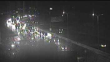 I-41 southbound reopens after seven-vehicle crash at Beloit Road