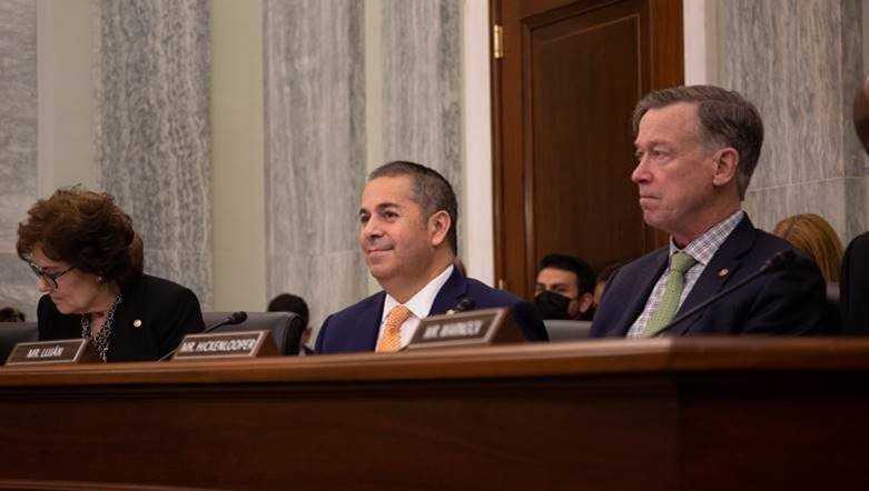 Senator Ben Ray Lujan returns to Senate after recovering from stroke