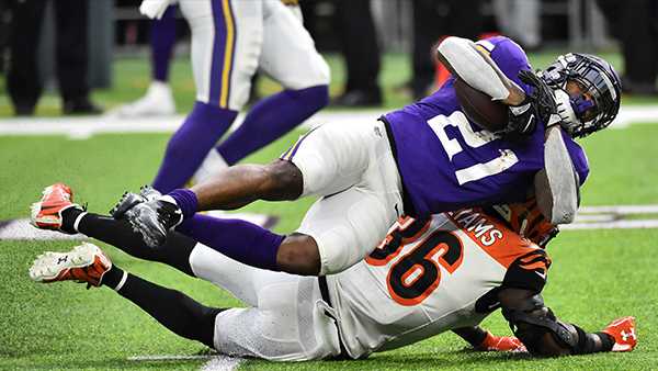 Bengals eliminated from playoffs in 34-7 loss to Vikings