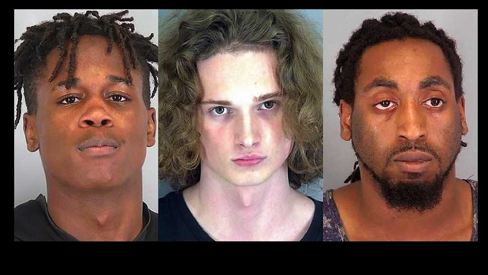 Adult, teens ages 16, 14, charged in monthlong armed robbery spree