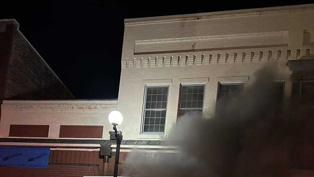Anderson: Fire at building under renovation