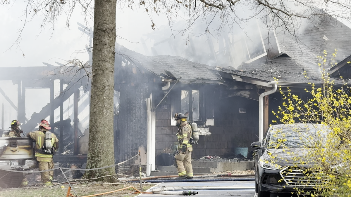 Bentonville firefighters respond to blaze under burn ban
