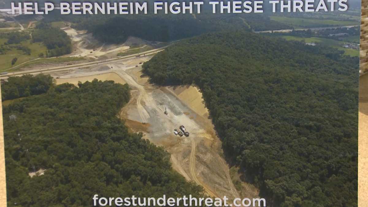 Group speaks out against proposed projects that threaten Bernheim Forest