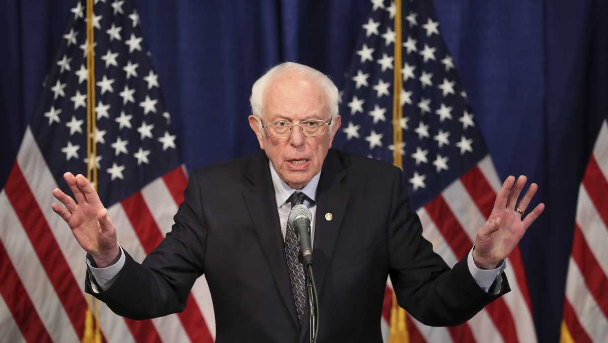 Bernie Sanders says he's moving ahead with campaign despite poor ...
