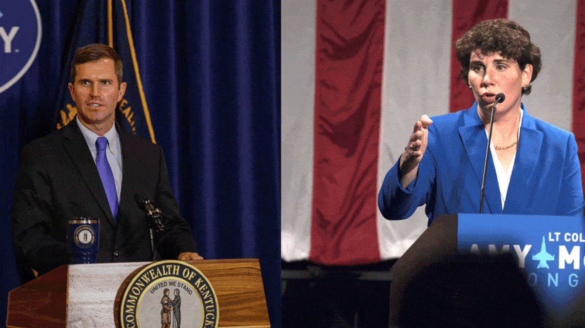 Amy McGrath gets endorsement from Gov. Beshear in Senate race