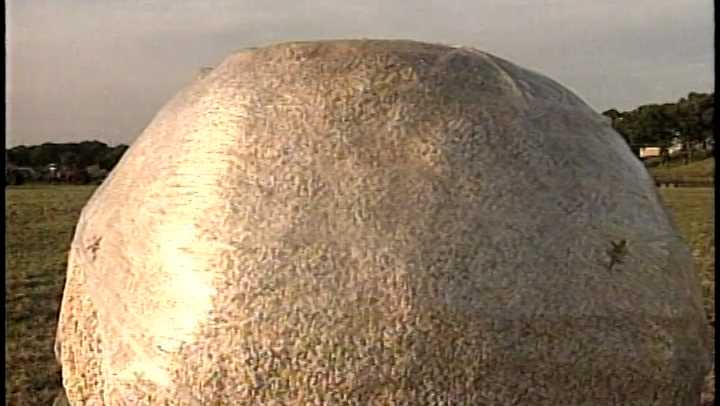 Iowa world's largest popcorn ball explosion 1996