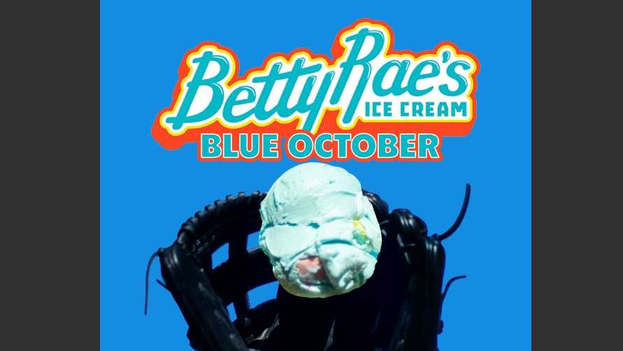 Blue October: Betty Rae’s Ice Cream launches special flavor for Royals
