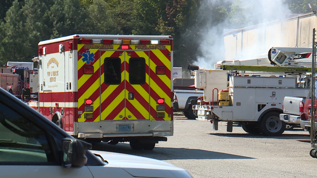 Birmingham firefighters make quick work of dumpster fire in Industrial Park