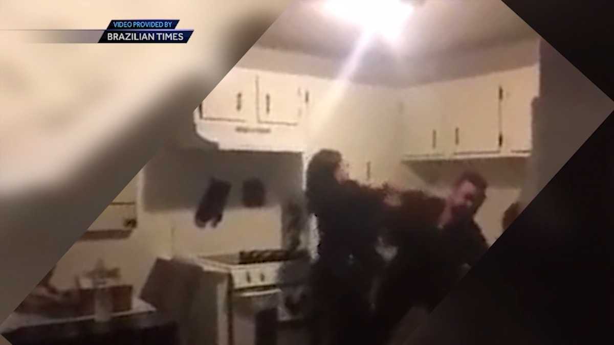 On Camera: Officers get in major brawl with suspect