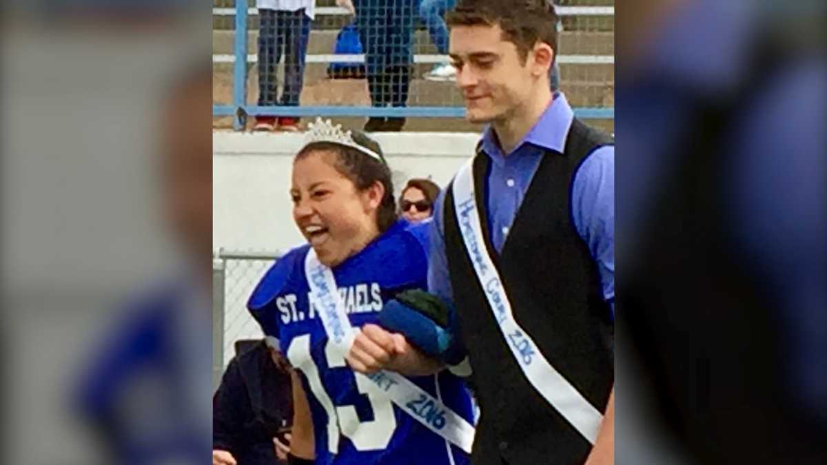 Football player named homecoming queen