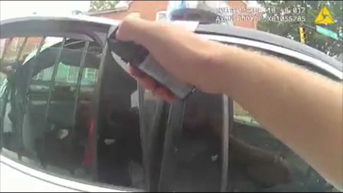 Body camera footage shows girl being pepper-sprayed