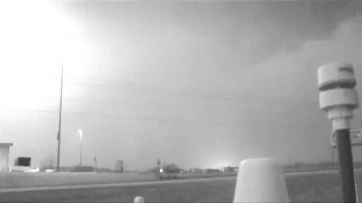 Watch: Transformers explode as tornado touches down