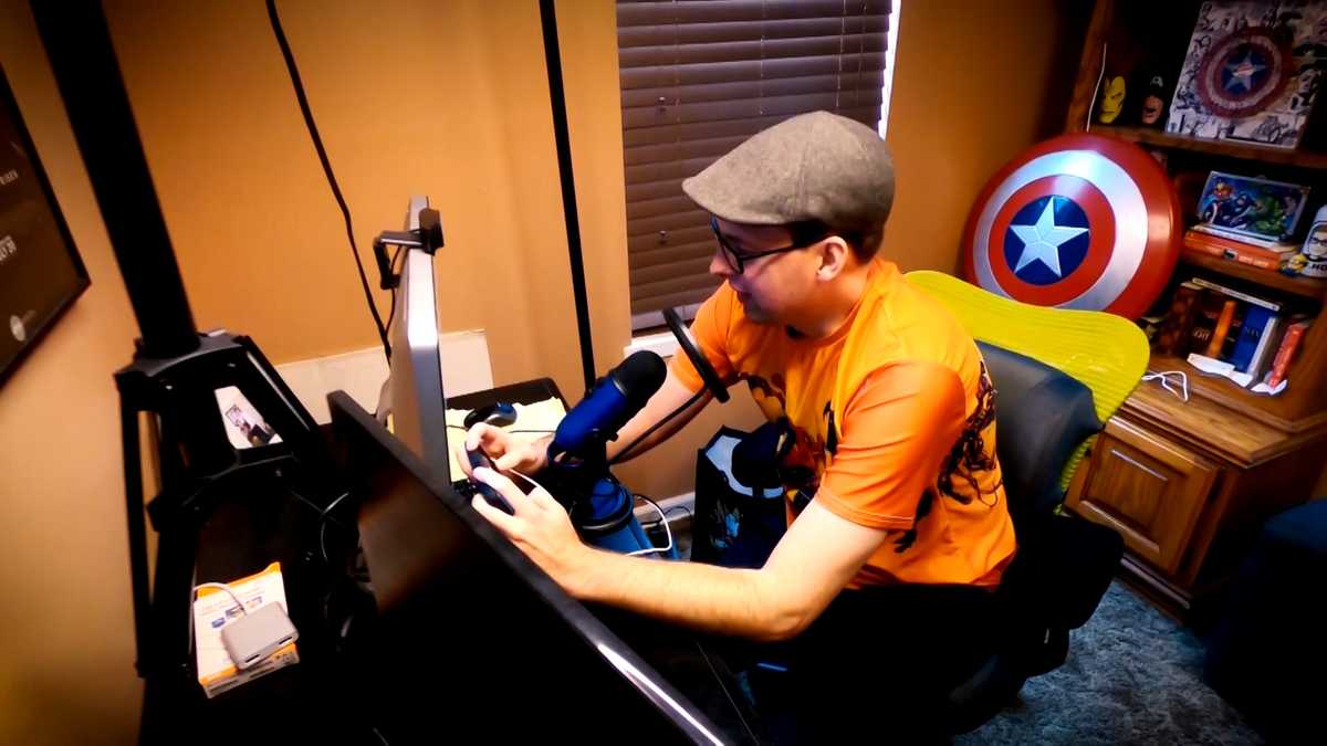 College professor by day, YouTube gaming star by night