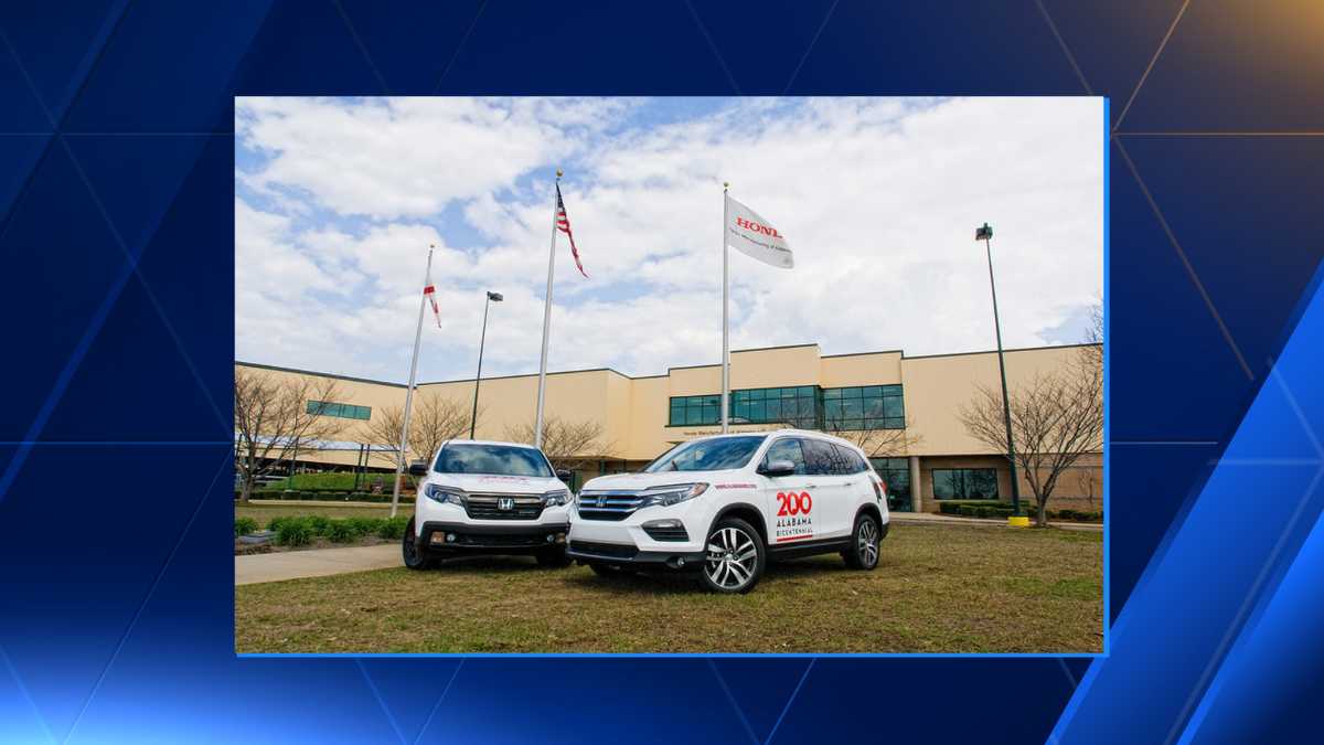 Honda donates vehicles for Alabama bicentennial