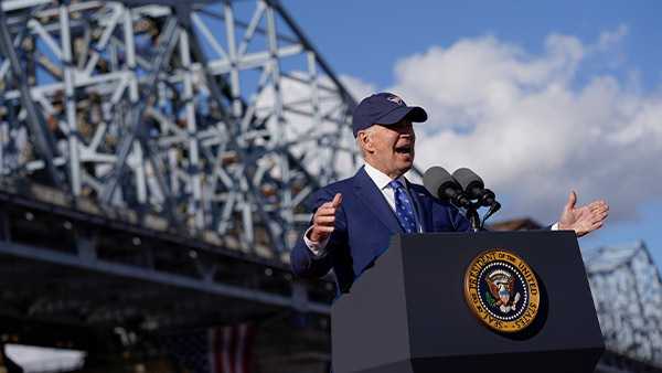 President Biden in Kentucky highlights bipartisanship amid House GOP chaos