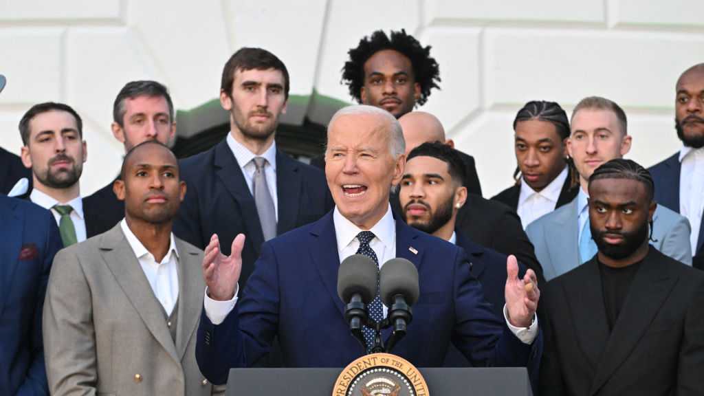 NBA champion Boston Celtics visiting White House