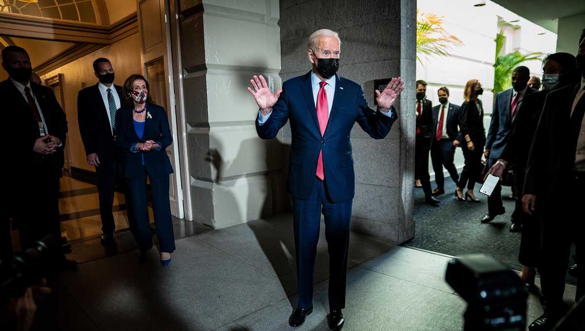 Biden tells House progressives spending package needs to be between $1. ...