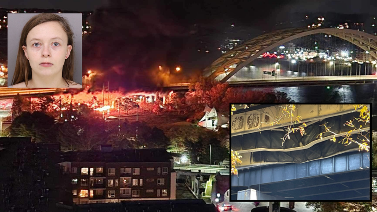 Woman accused of helping arson suspects set fire to Big Mac Bridge appears in court