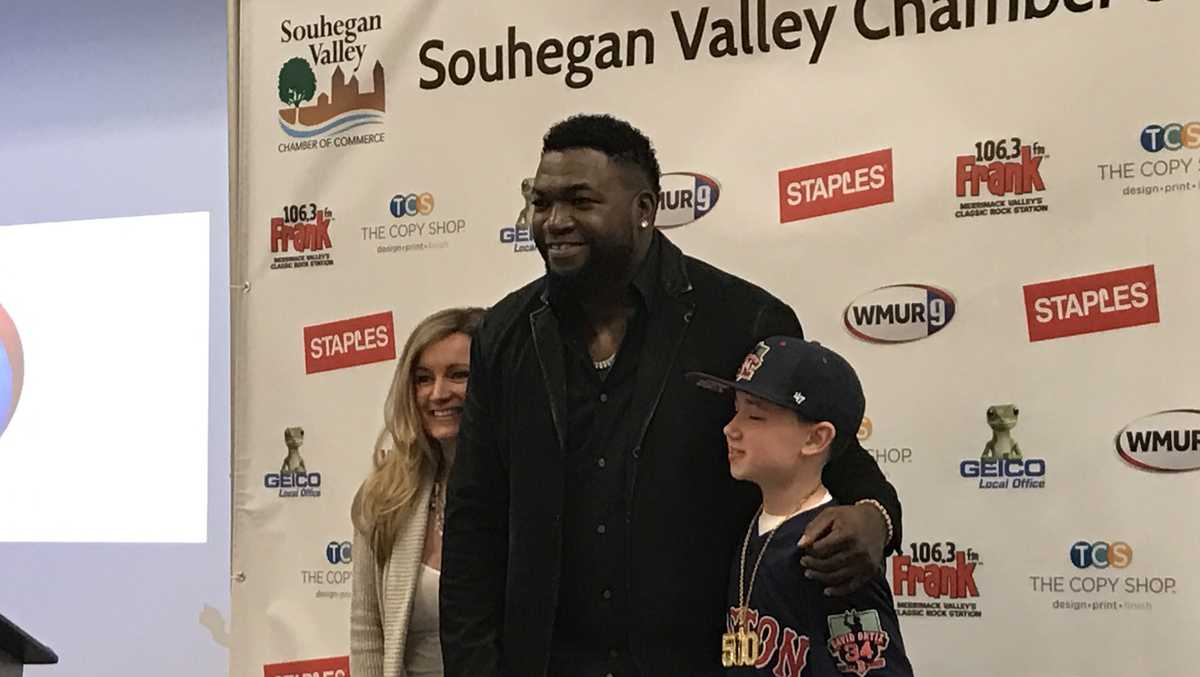 David Ortiz visits NH for military families