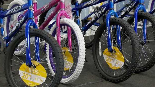 Bicycles given away to Osceola County kids