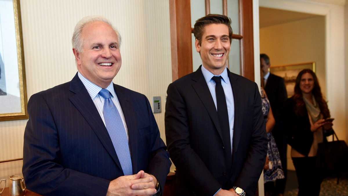 ABC World News Tonight anchor David Muir visits Boston