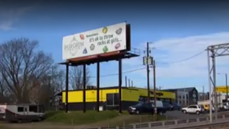 Jewelry store billboard sparks outrage