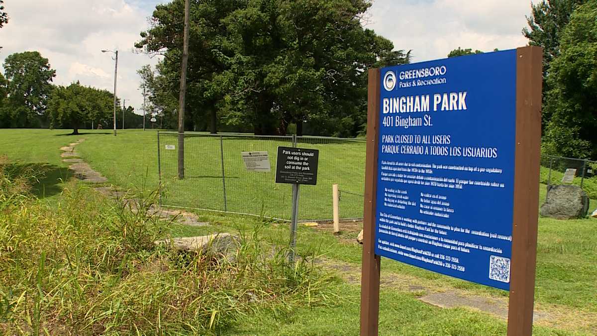 Greensboro Parks and Recreation shares progress report on Bingham Park