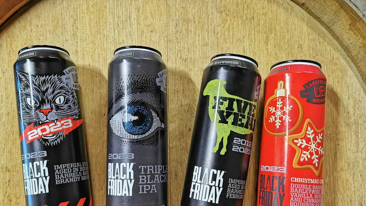 Lakefront Brewery announces limited-edition Black Friday beers