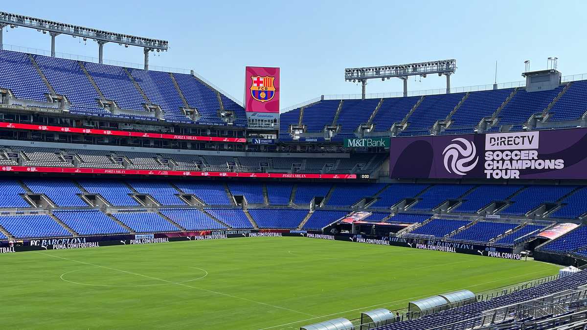 Photos: Ravens unveil upgrades to food