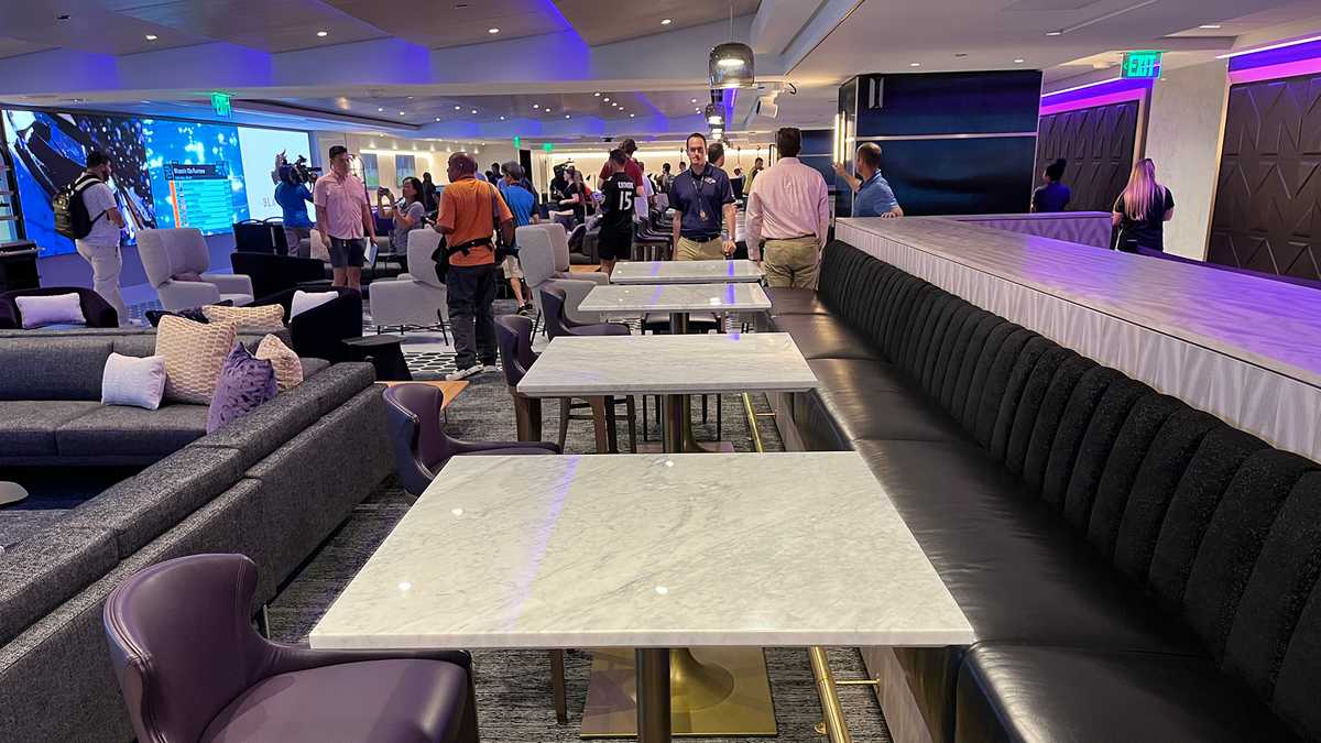 Photos: Ravens unveil upgrades to food