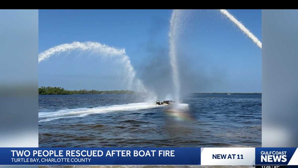 Boaters escape flaming vessel in Turtle Bay as fire triggers multi-agency response