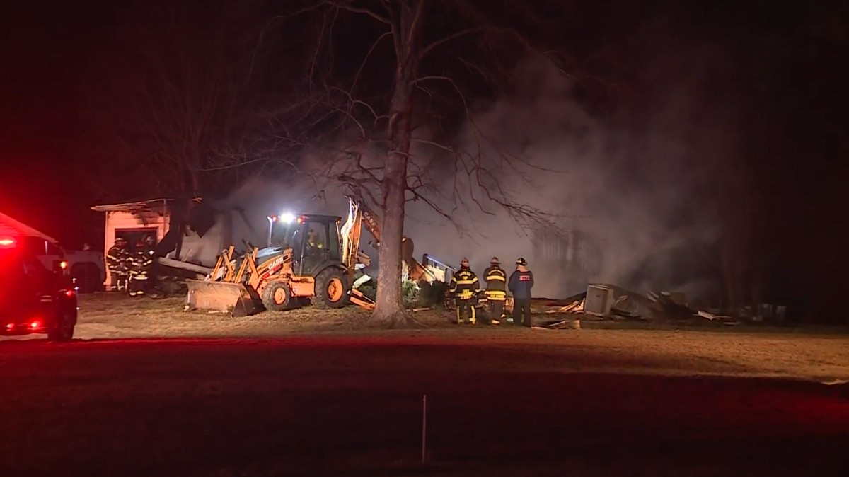 No injuries reported after Blanchester home destroyed in overnight fire